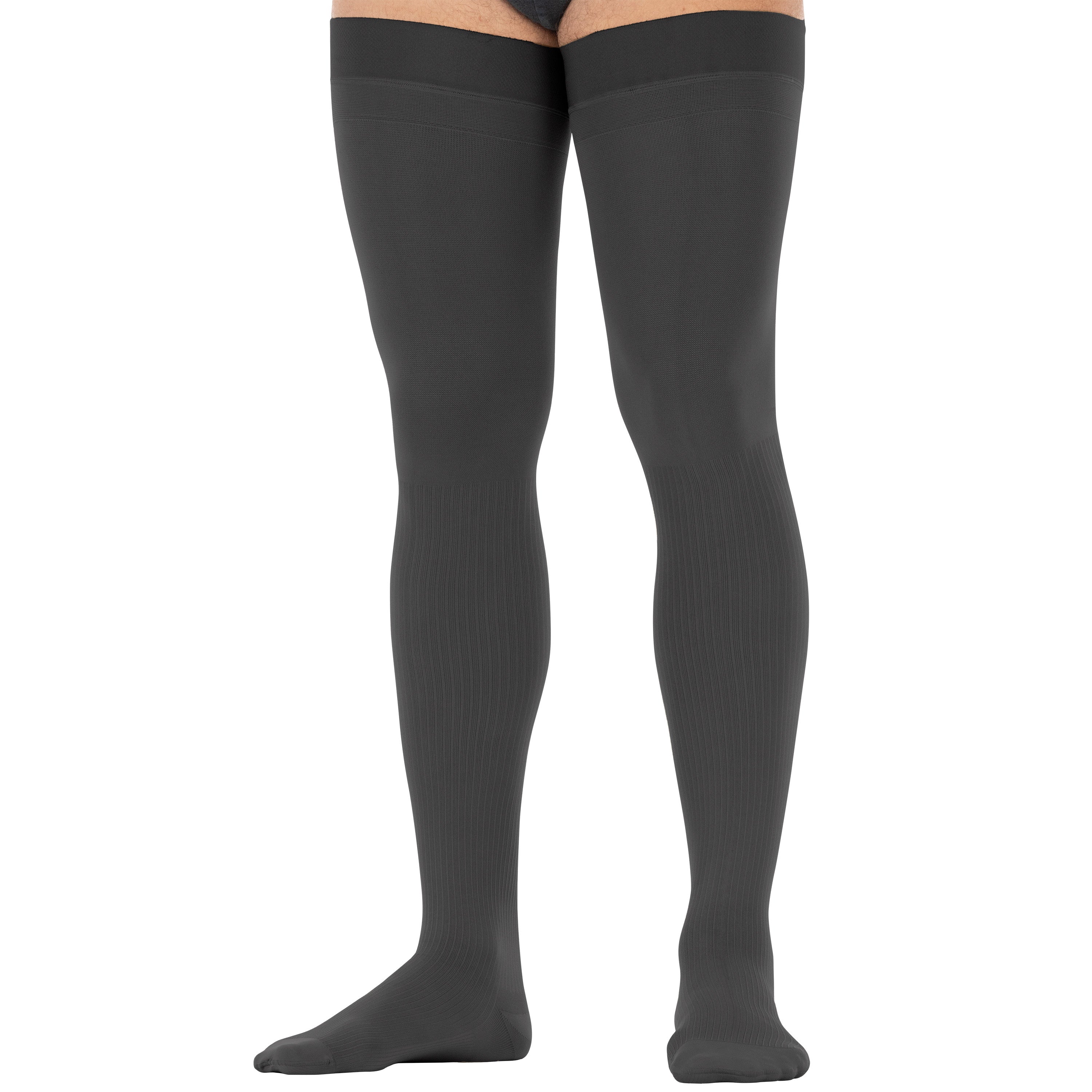 JOBST® forMen Thigh High w/ Micro Dotted Band 15-20 mmHg – For Your Legs
