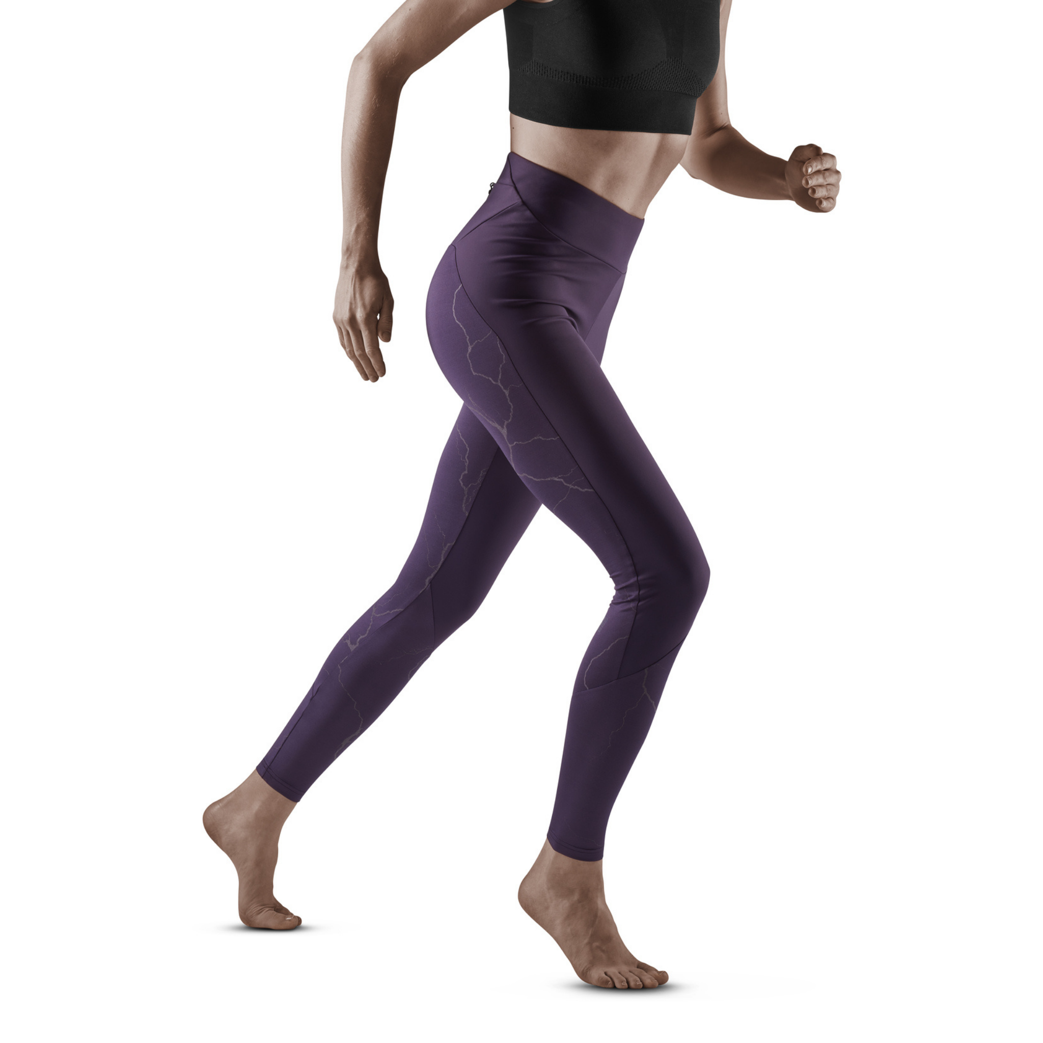 Reflective Tights for Women | CEP Activating Compression Sportswear ...
